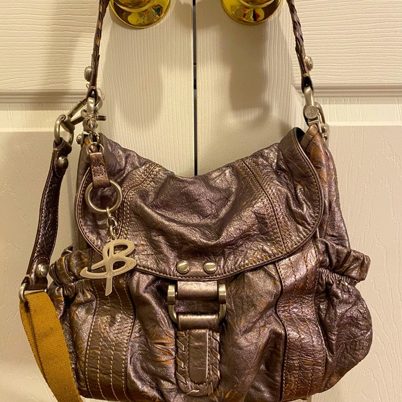 b. makowsky | Bags | B Makowsky Metallic Leather Purse | Poshmark
